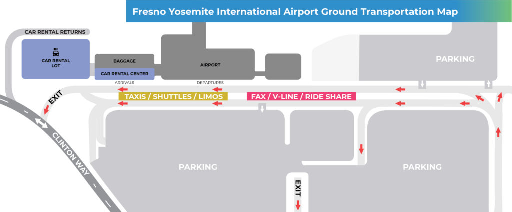 Ground Transportation - Fresno Yosemite International Airport | FAT ...